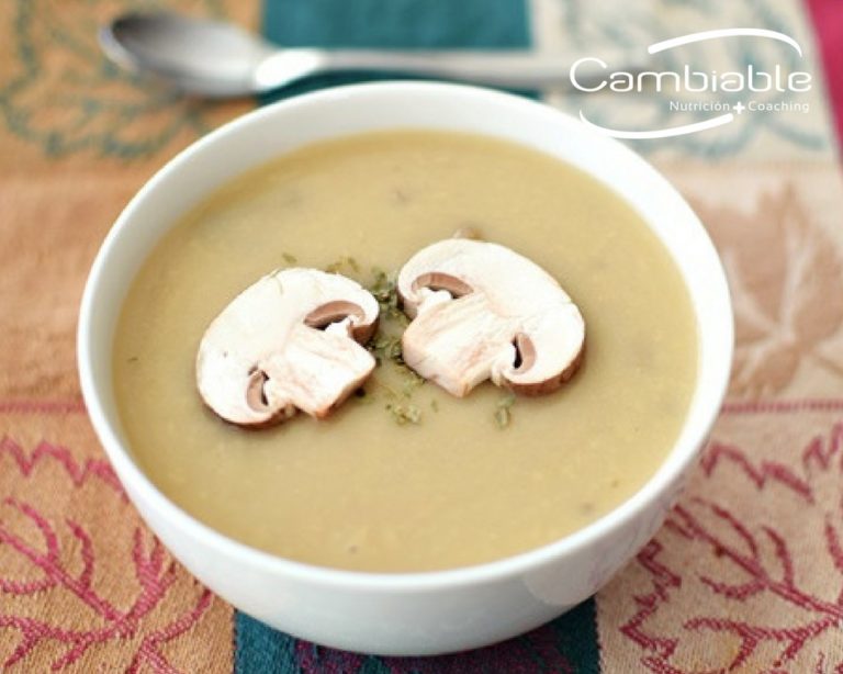 SOPA DE CHAMPIÑONES – Cambiable-Nutricion SOPA DE CHAMPIÑONES – Cambiable-Nutricion