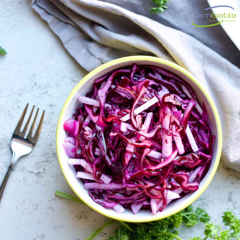ENSALADA DE COL MORADA – JÍCAMA – Cambiable-Nutricion